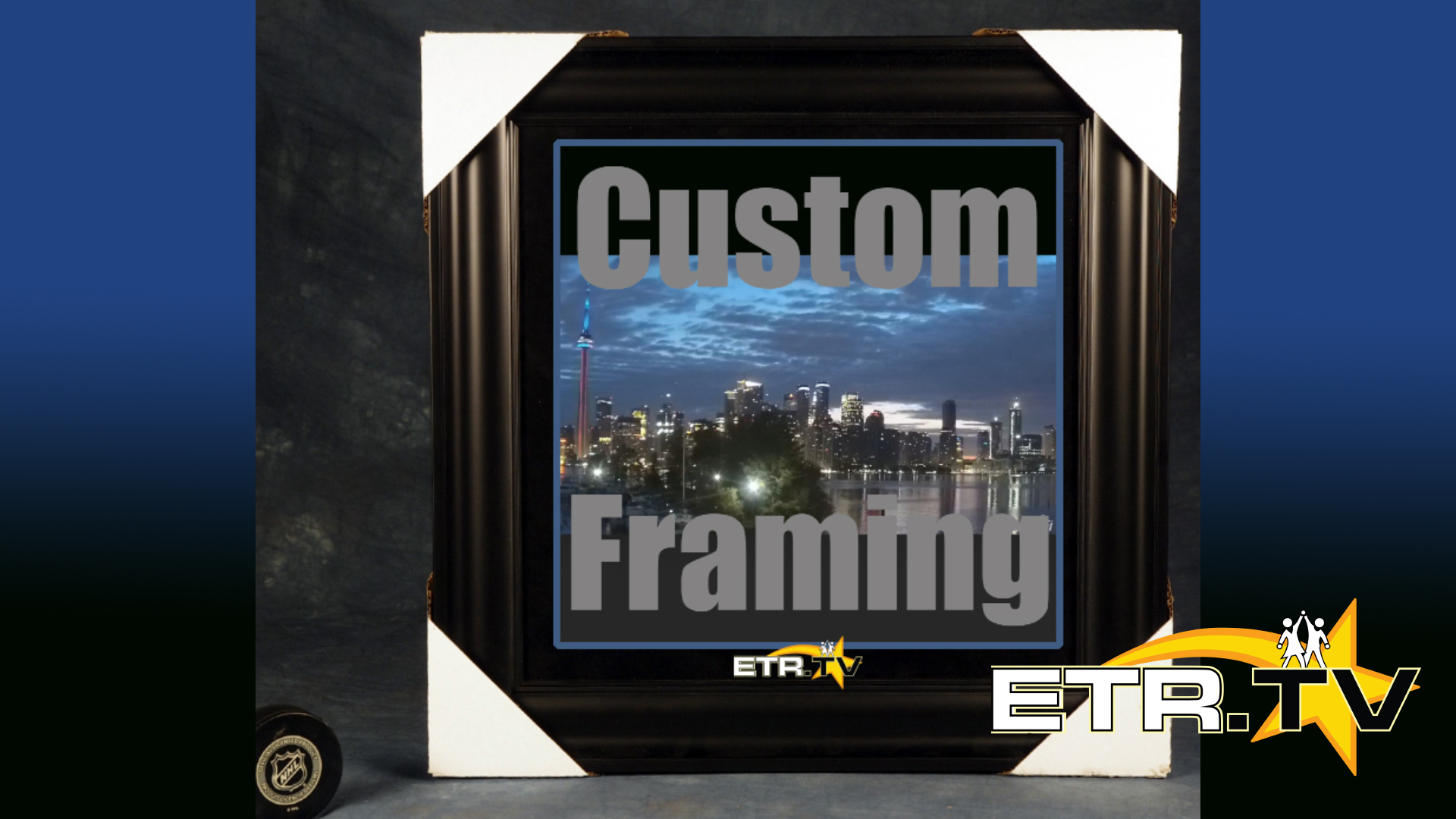 Professional Custom Framing - ETRdotTV - Enjoy The Reward